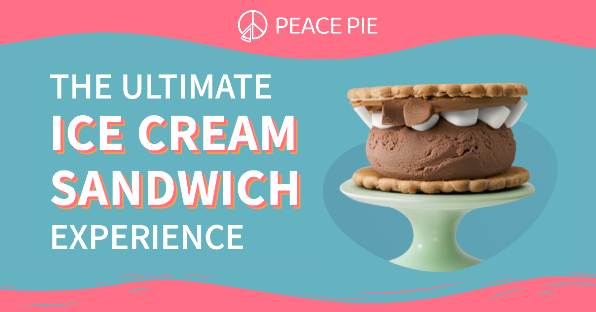 Peace Pie - Gourmet Ice Cream Sandwiches with a Layer of Pie Filling ...